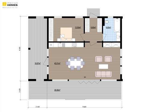 House kit ready for installation (SIP's) house SKANDY 96 m2 | eBay