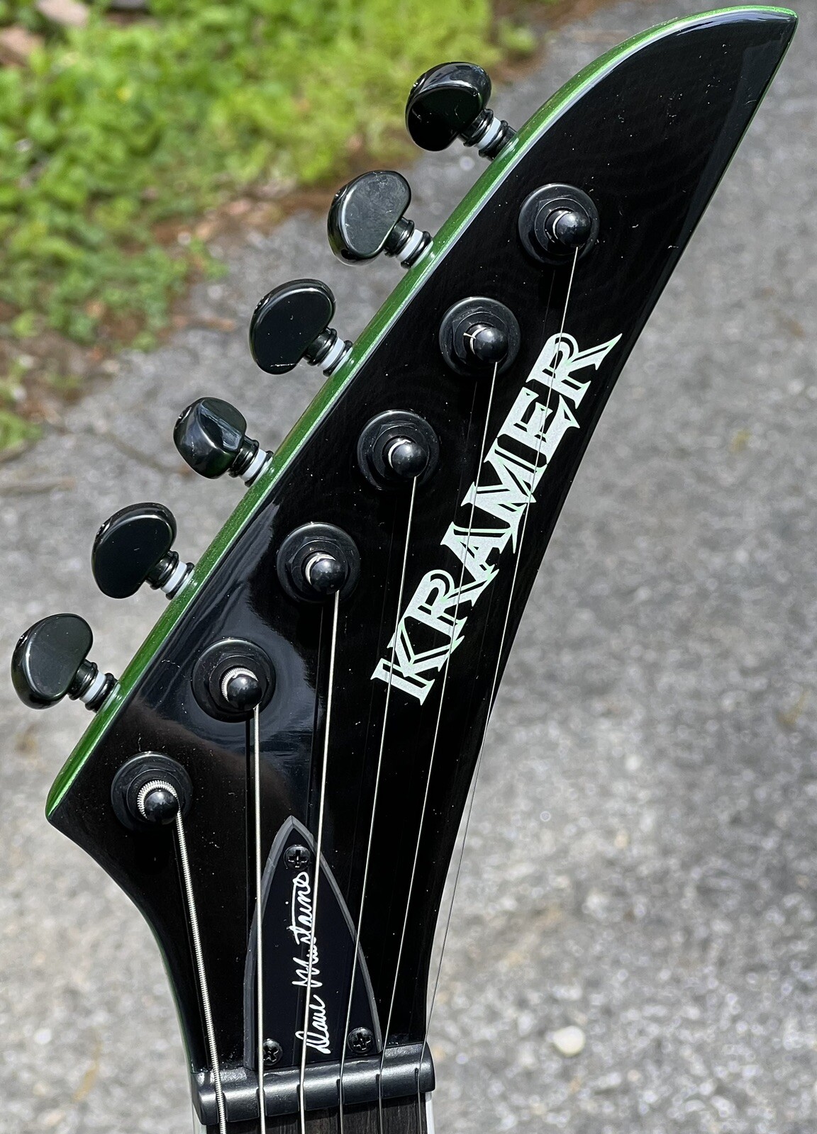 2022 Kramer Dave Mustaine Signature Prototype Flying V W/OHSC Alien ...