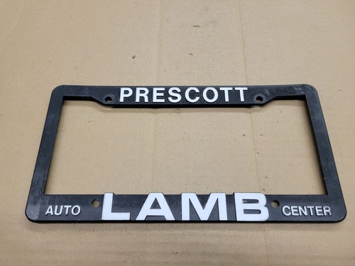 Lamb Chevy Prescott Arizona AZ License Plate Tag Frame Holder Logo ...