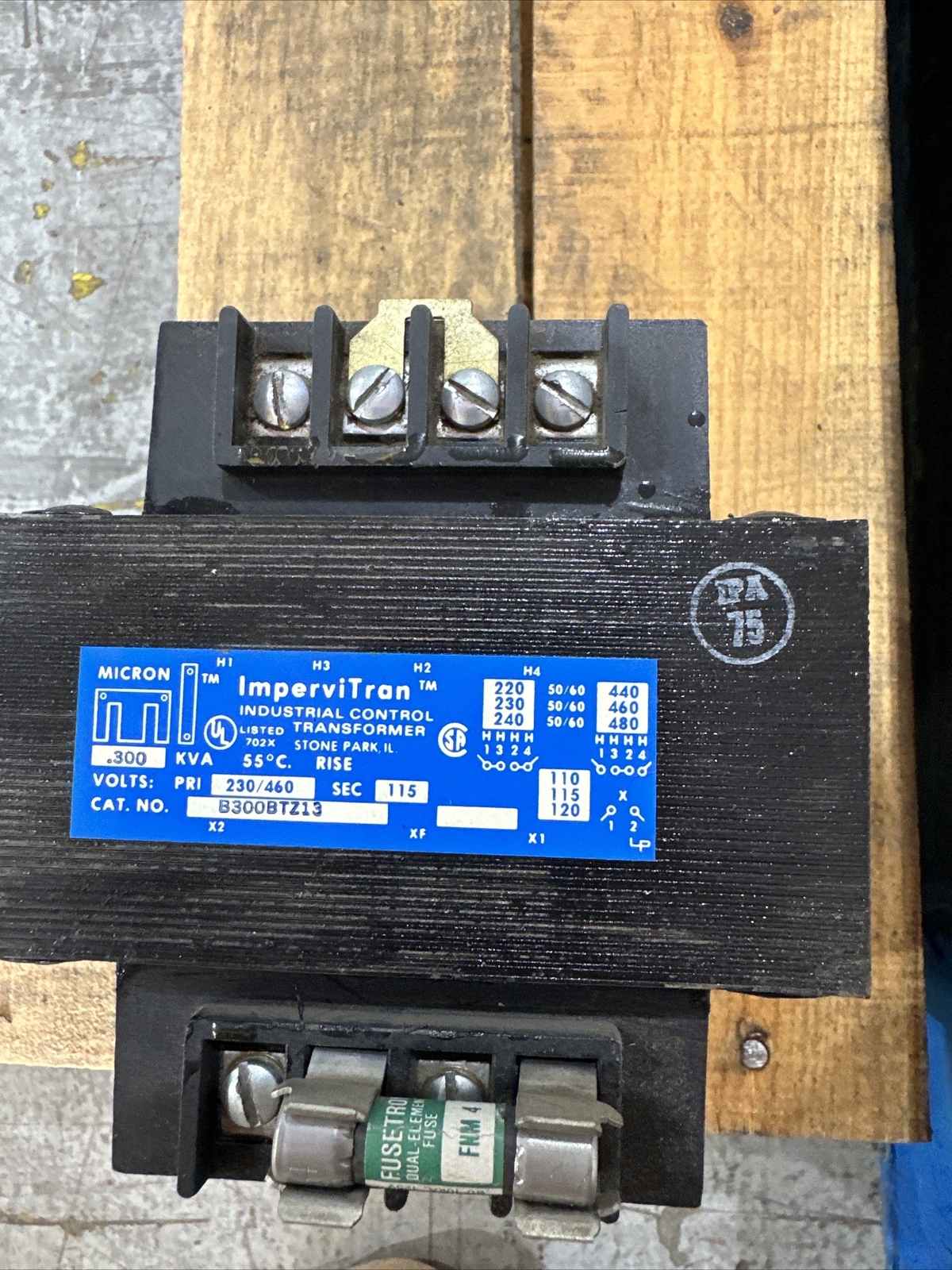 impervitran transformer B300BTZ13 .300 KVA | eBay