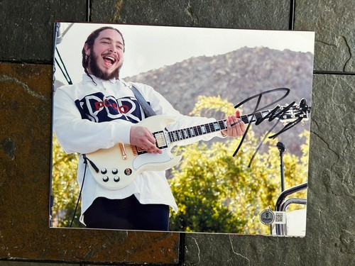 POST MALONE SIGNED AUTOGRAPH 8X10 PHOTO BECKETT BAS COA | eBay