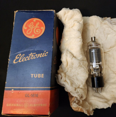 NOS Vacuum Tube GE GL-1616 6KV RECTIFIER TUBE B4 | eBay