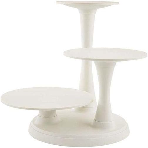 Wilton Pillar Style 3-Tier Cupcake, Dessert, and Cake Stand ...
