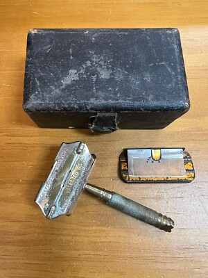 Vintage Razors Kampfe Bros. with box New York Star Razor | eBay