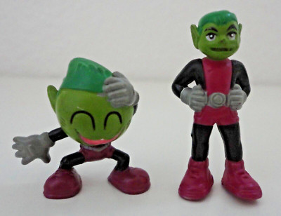 TEEN TITANS BEAST BOY MINI FIGURES BANDAI 1" TALL DC COMICS GO | eBay