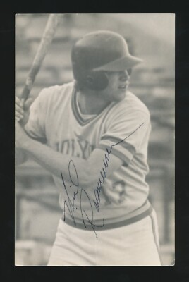 NEIL RASMUSSEN (1977-1978 Holyoke) -Real Photo Postcard RPPC *AUTOGRAPHED* | eBay