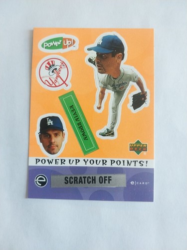 2004 Upper Deck Power Up! Stickers #PU-32 Kevin Brown | eBay