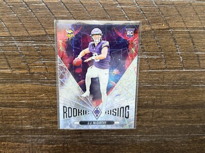 2024 Panini Phoenix JJ McCarthy Rookie Rising Later RC Vikings | eBay