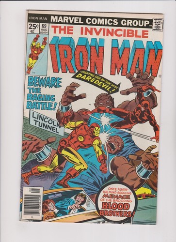 Iron Man #89 (Aug 1976, Marvel Comics) | eBay Australia