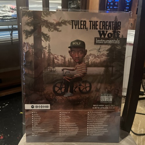 Tyler,the creator Wolf instrumentals brand New In The Rapper | eBay