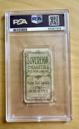 T206 Nap Lajoie Throwing Sovereign 150 RARE BACK PSA 1 HOF | eBay
