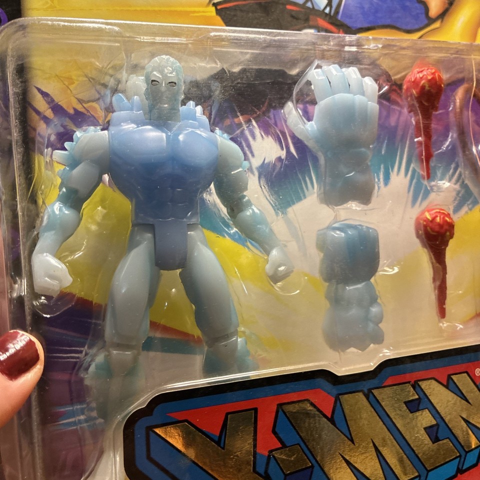 Rare 2001 TOY BIZ MARVEL X-MEN CLASSICS FIRE ICE BATTLE PACK ICEMAN VS ...