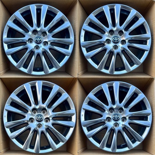 Toyota 60 Series Harrier Premium High Gloss Genuine Wheel 18 Inch 4 ...