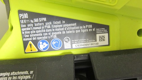 Ryobi P590 18V 2.5 inch Cordless Band Saw for sale online | eBay