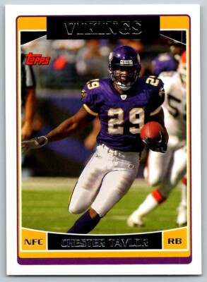 2006 TOPPS CHESTER TAYLOR MINNESOTA VIKINGS #11 | eBay