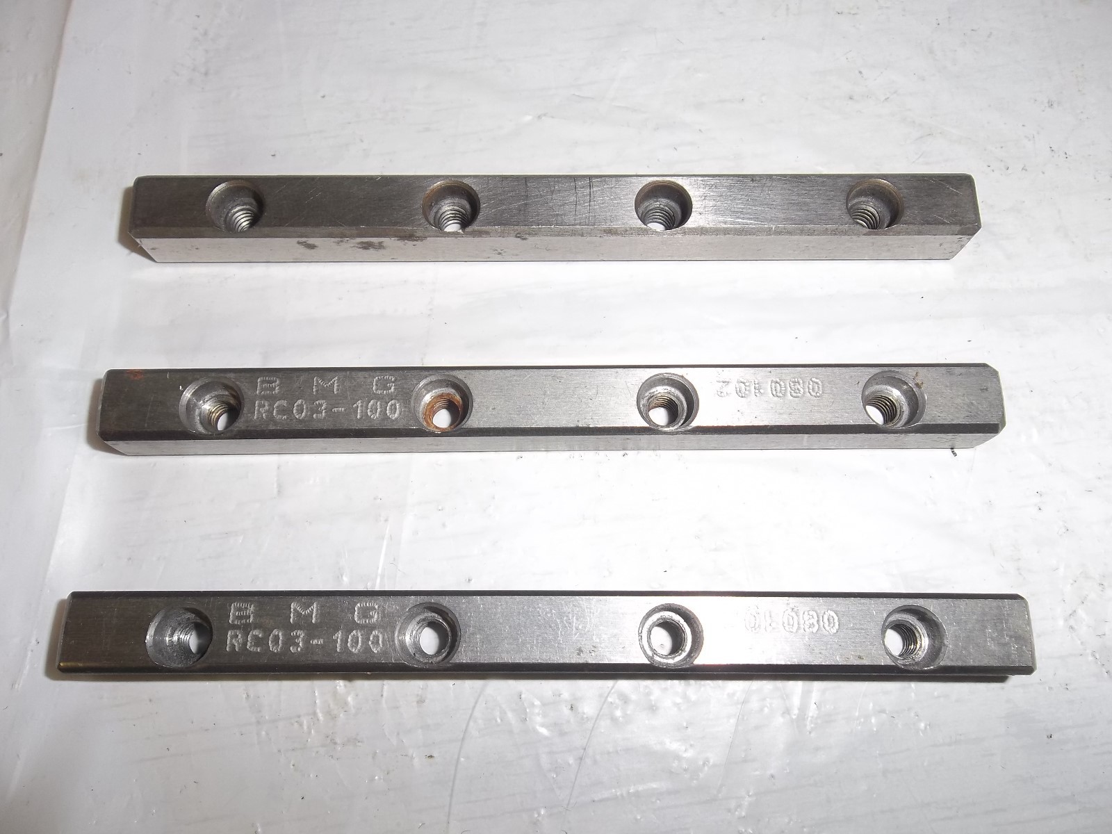 3 BMG CROSSED ROLLER BEARING SLIDES GUIDES BEARINGS LINEAR RAILS RC03 ...