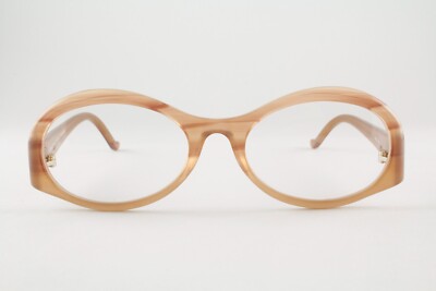 Rare Authentic Balenciaga BAL 0117 WLG 50mm Light Brown Glasses Frames ...