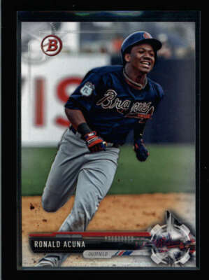 RONALD ACUNA 2017 BOWMAN DRAFT #BD-39 ROOKIE RC BASE BA7838 | eBay