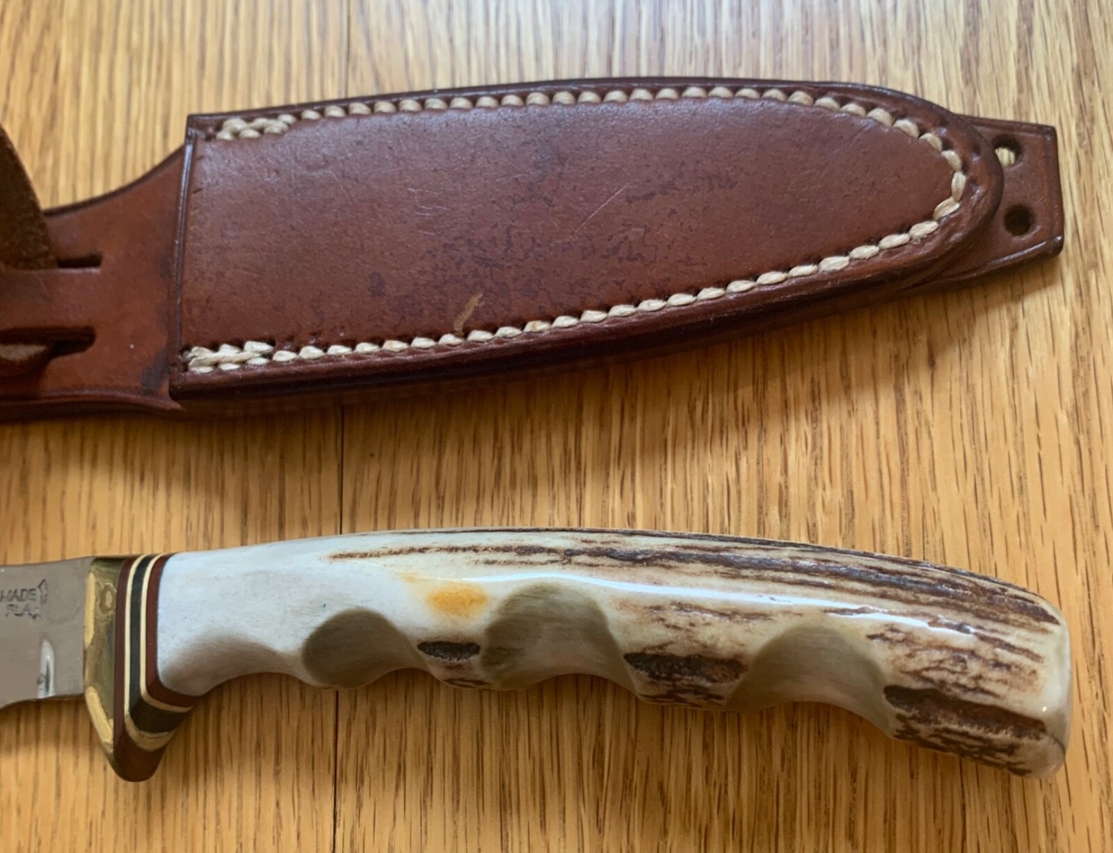 AWESOME RANDALL KIT STAG KNIFE W/ JOHNSON SHEATH RARE | eBay