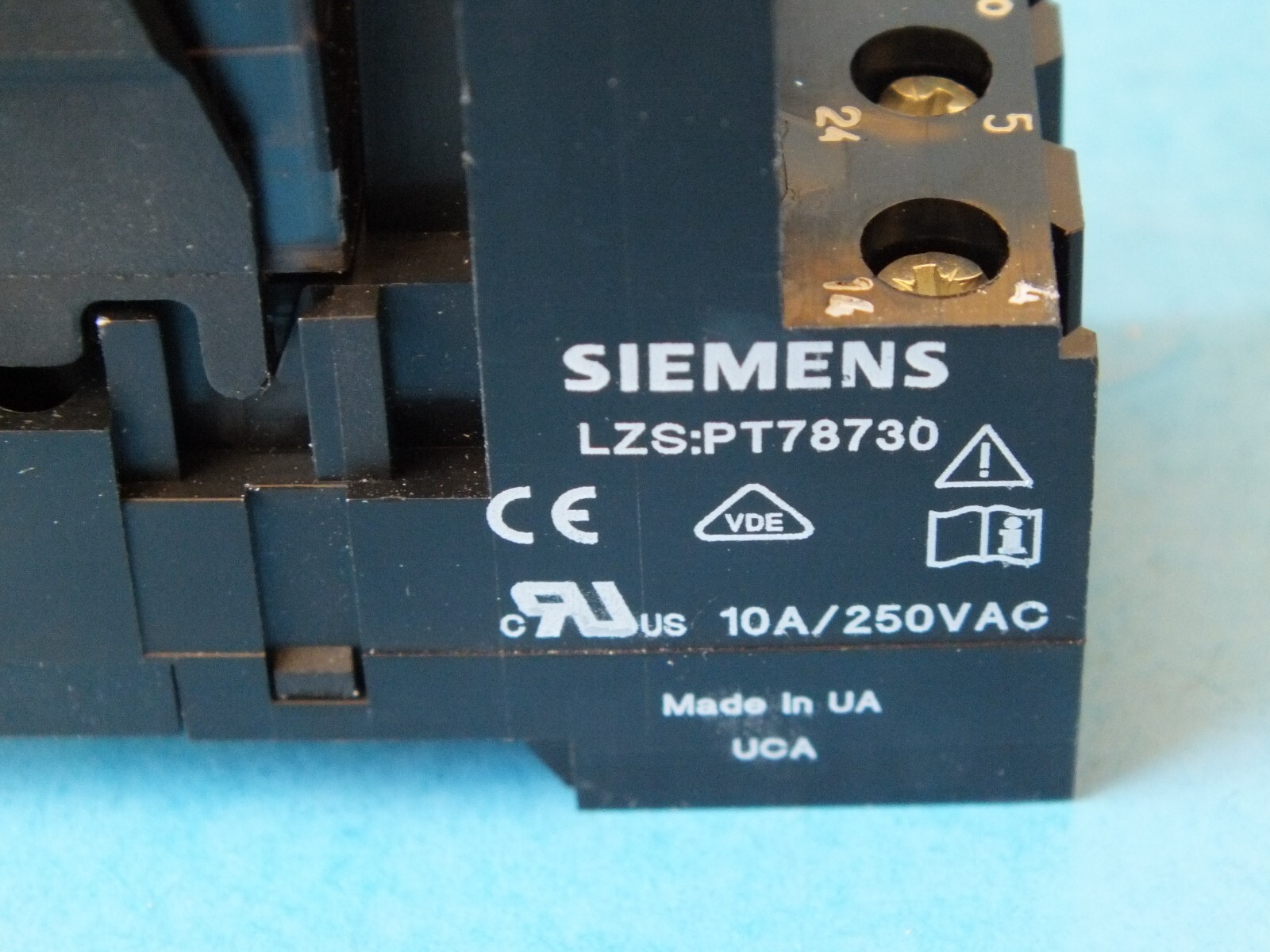 2pcs Siemens LZS:PT3A5T30 (PT78730 + PT370730 + EM06) Relay | eBay