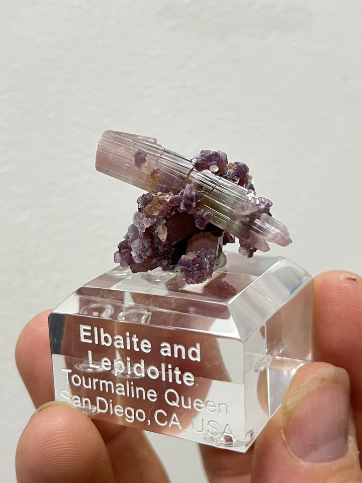 Tourmaline And Lepidolite, Stewart Mine, San Diego, California, USA | eBay