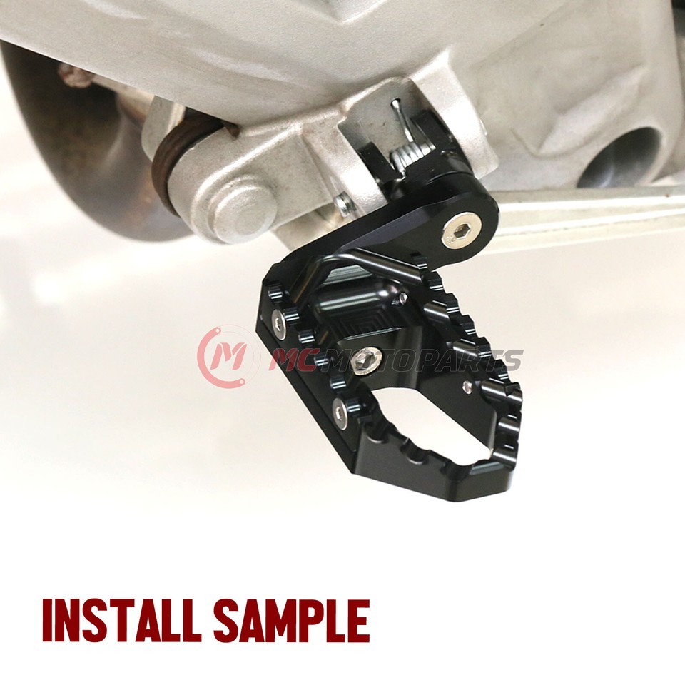 Black Tour 40mm Lower Front Foot Pegs For Ducati Multistrada 620 All ...