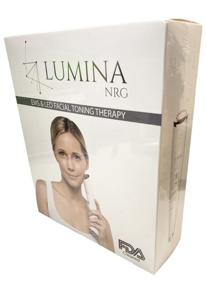 Lumina NRG EMS & LED Facial Toning Device white NEW Sealed | eBay