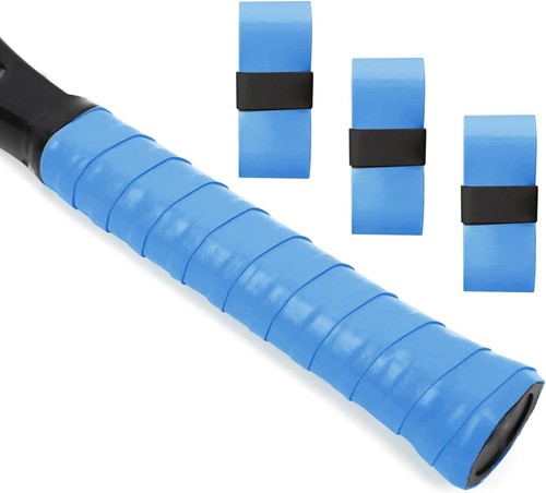 Tennis Racket Grip Tape, 6 Pack Precut Anti Slip Tennis Grip Tape ...