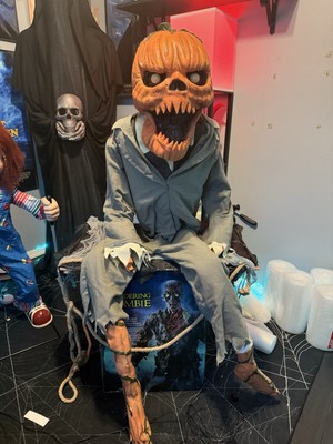 RARE AS IS Spirit Halloween Pumpkin Nester 2013 Animatronic READ | eBay