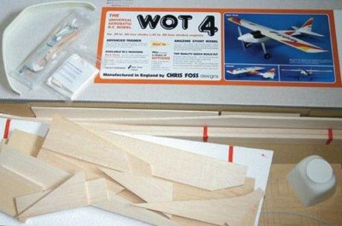 Chris Foss WOT 4 Classic RC Model Plane Kit Edition 2 Balsa Kit (GRP ...