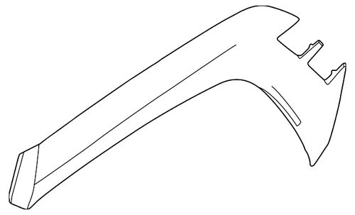 Genuine Hyundai Wheel Opening Molding 877W8-CW000-CA | eBay