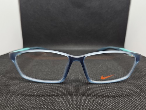 NIKE 7130AF 7130, 430 Matte Blue 57-13-140 Eyeglasses Frame | eBay
