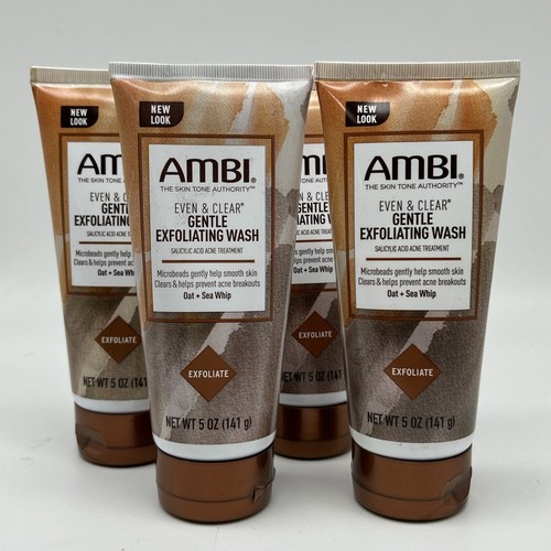 Ambi Even & Clear Gentle Exfoliating Wash with Oat and Sea Whip ...