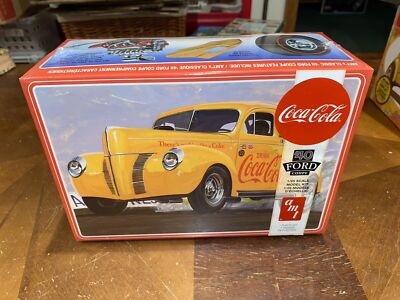 AMT 1/25 Scale 1940 Ford Coupe Coca Cola plastic Model Kit AMT1346 | eBay