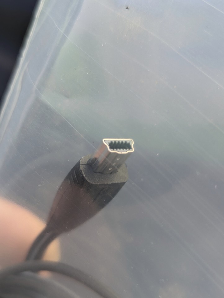 Camera Audio Video AV Cable 6 PIN to 2x RCA Phono AV Cable for Canon 5D ...