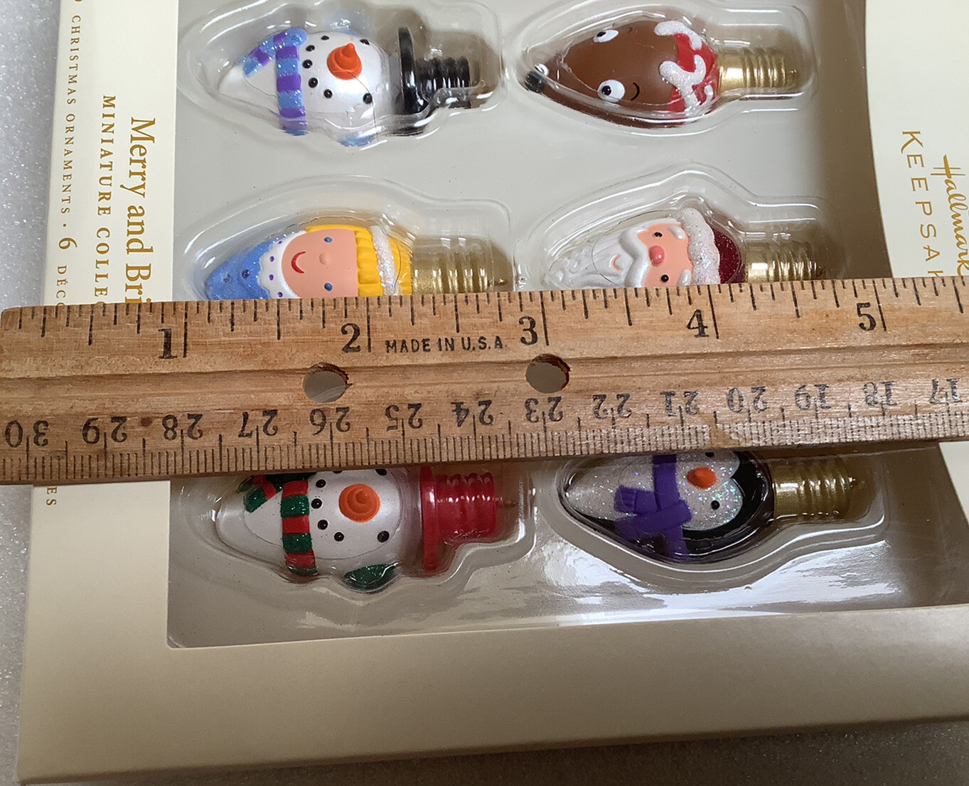 Hallmark Keepsake 2006 Merry and Bright Miniature Christmas Ornaments ...