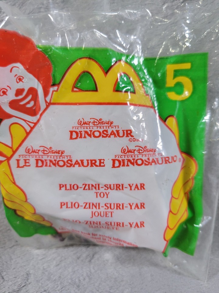 McDonalds Happy Meal Toy 2000 Disney DINOSAUR #5 Plio Zini Suri Yar ...