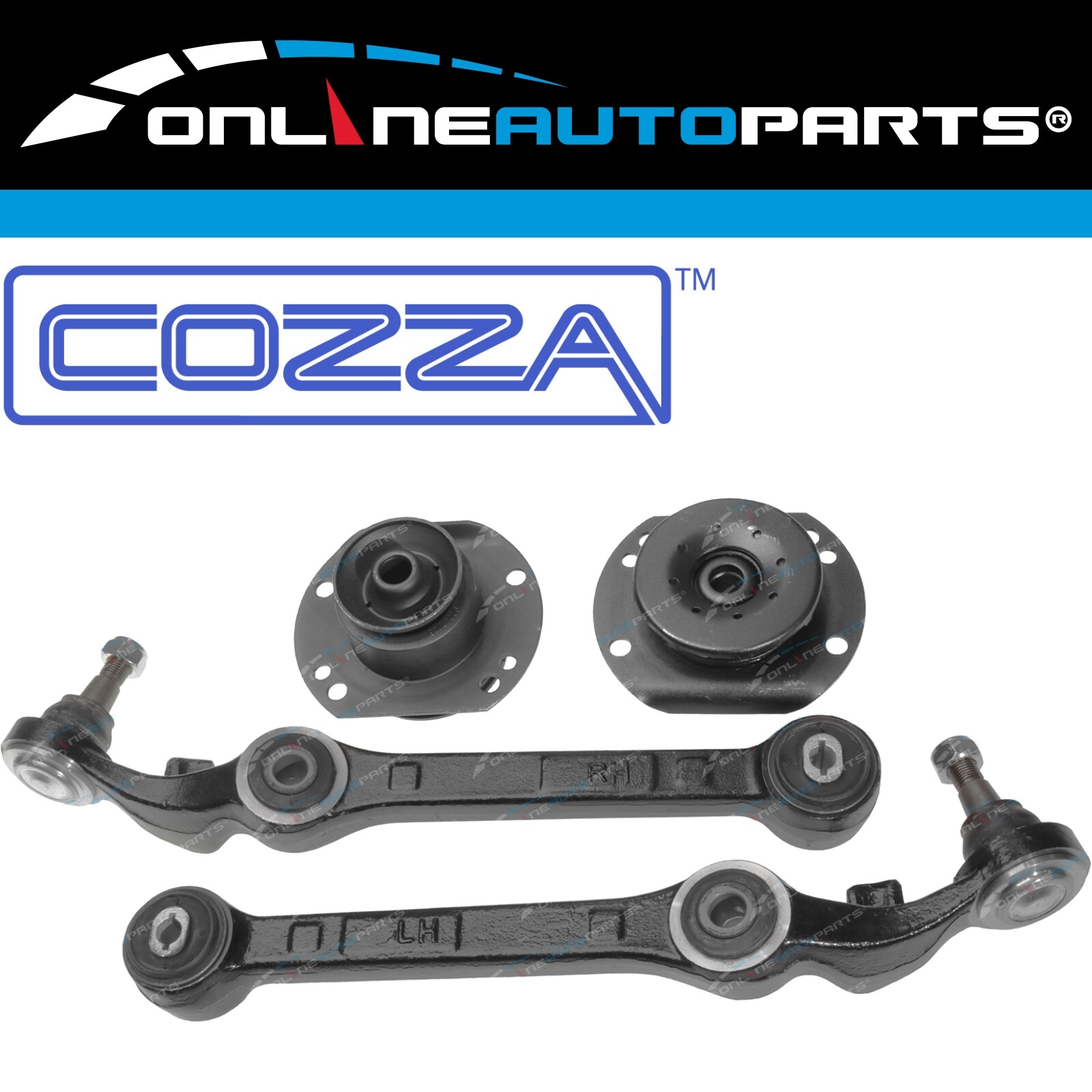 Front Lower Control Arms & Radius Rod Bushes for Holden Commodore VT VU ...