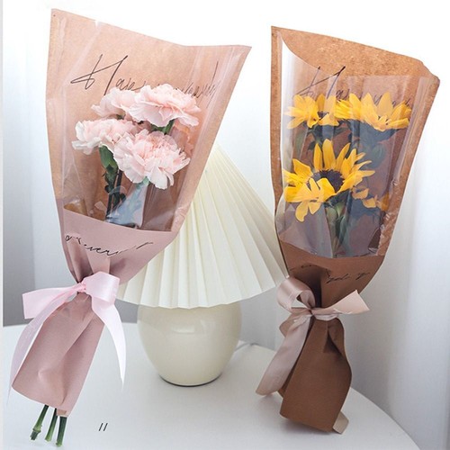 20/30PCS Transparent Rose Packing Sleeve Bag Valentine's Day | eBay ...