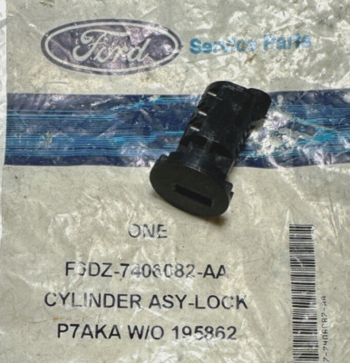 Genuine Ford Storage Compartment Door Lock Cylinder NOS F6DZ-7406082-AA ...