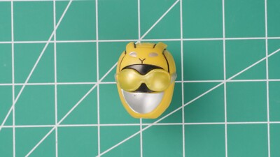 Power Ranger Beast Morphers Yellow Ranger Helmet Head 6" 1/12 Scale ...