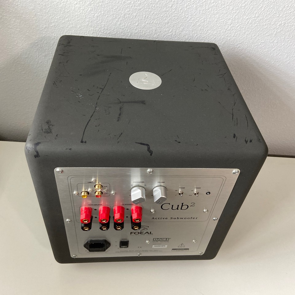 FOCAL CUB 2 Powered Active Subwoofer 8 inch | eBay