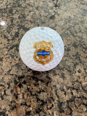 LOGO GOLF BALL-ORIGINAL CLEVELAND POLICE PIPES & DRUMS‼️ | eBay
