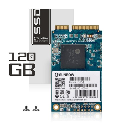 SSD 120GB Msata Sunbow UK-SWJ-M3 Solid State Drive PC Laptop Desktop ...