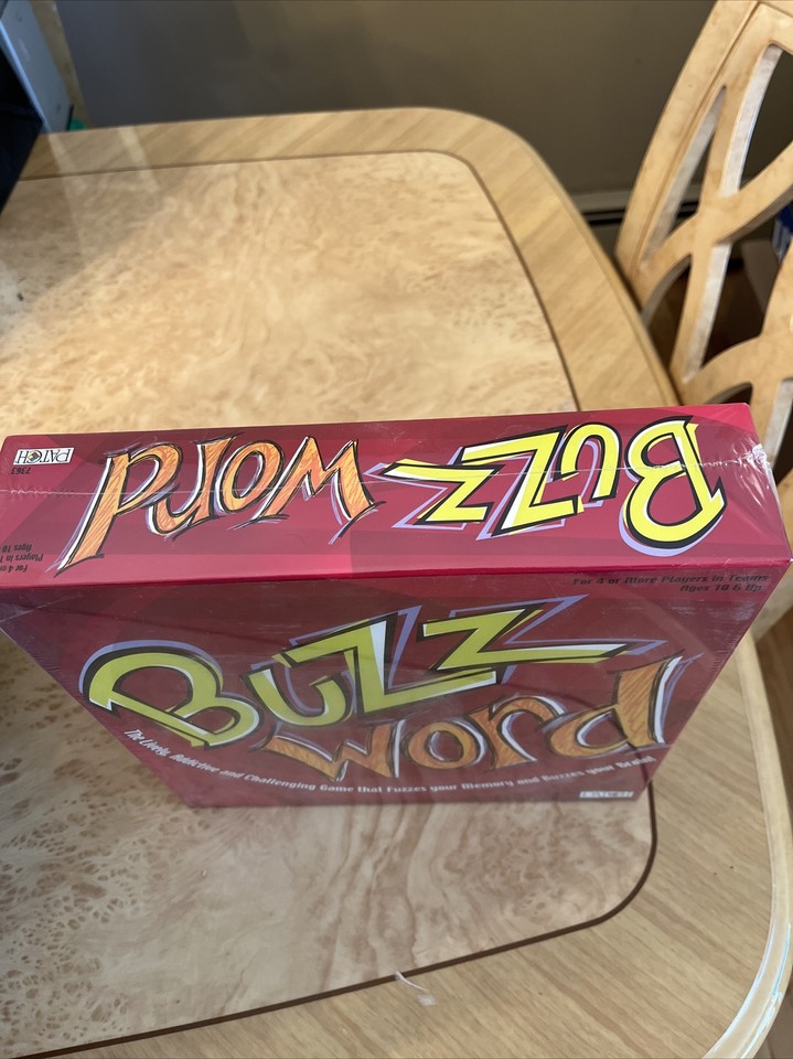 Buzz Word Board Game New In Box Sealed | eBay