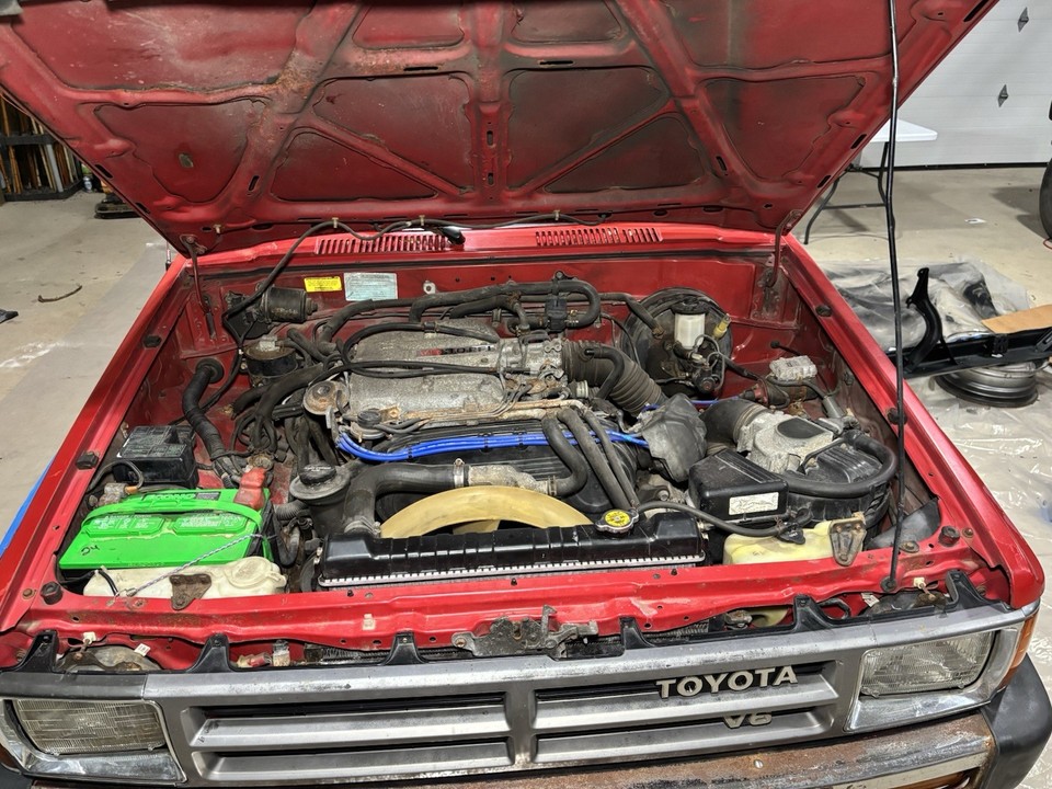 Toyota 3.0 V6 3VZE Engine from 1989 First Gen Toyota 4Runner 122,000 ...