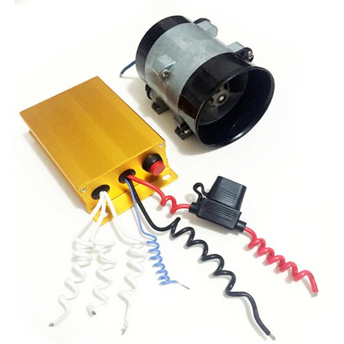 12V 16.5A Car Electric Turbine Power Turbo Charger Boost Bold Lines w ...