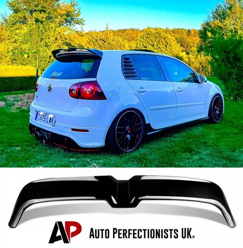VW Golf MK5 GTI R32 R Oettinger Style Gloss Black Rear Roof Spoiler ...