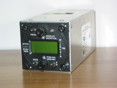 MICROAIR M-760 VHF COM RADIO !!! NICE M 760 TRANSCEIVER !!! | eBay