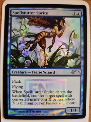 Spellstutter Sprite NM FOIL FNM Promo MTG FREE SHIPPING | eBay